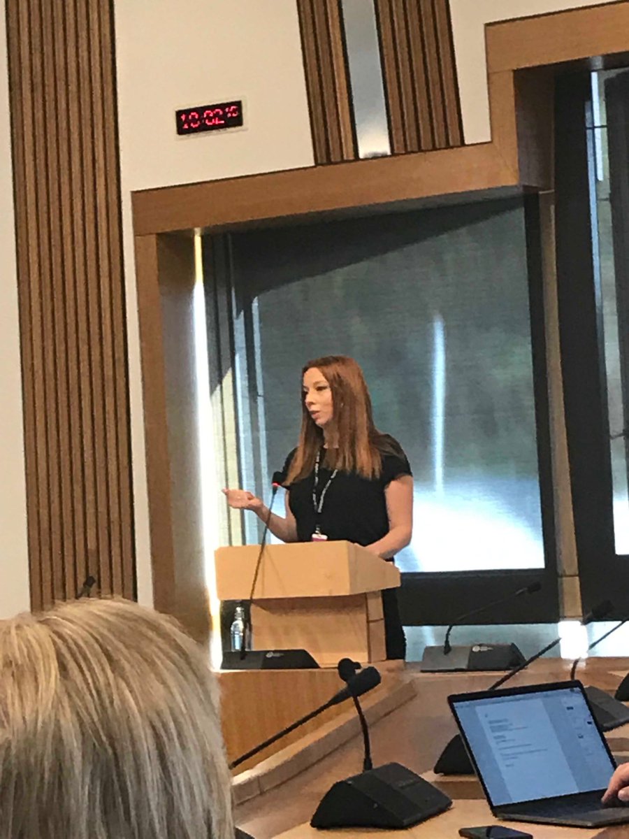 Meghan Murphy at Parliament - For Women Scotland